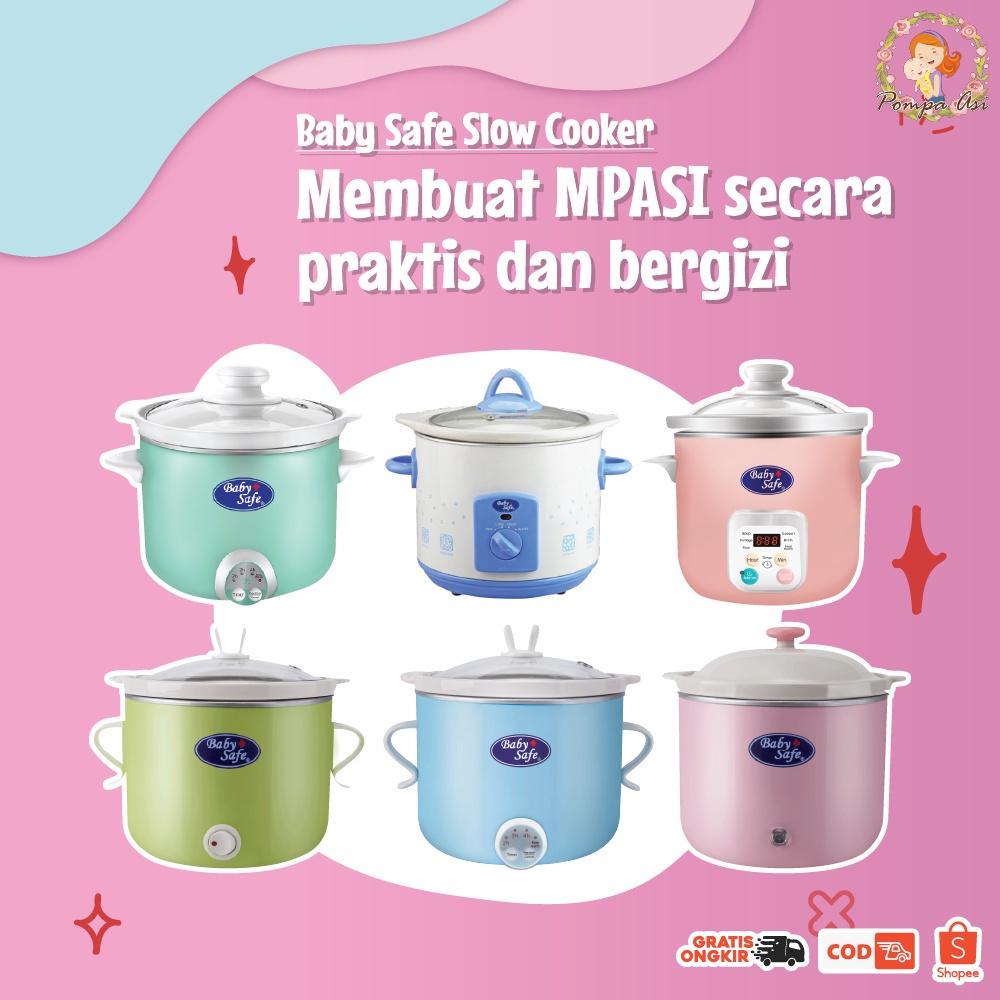 Jual Baby Safe Slow Cooker MPASI Digtal Peralatan Makan Bayi Praktis ...