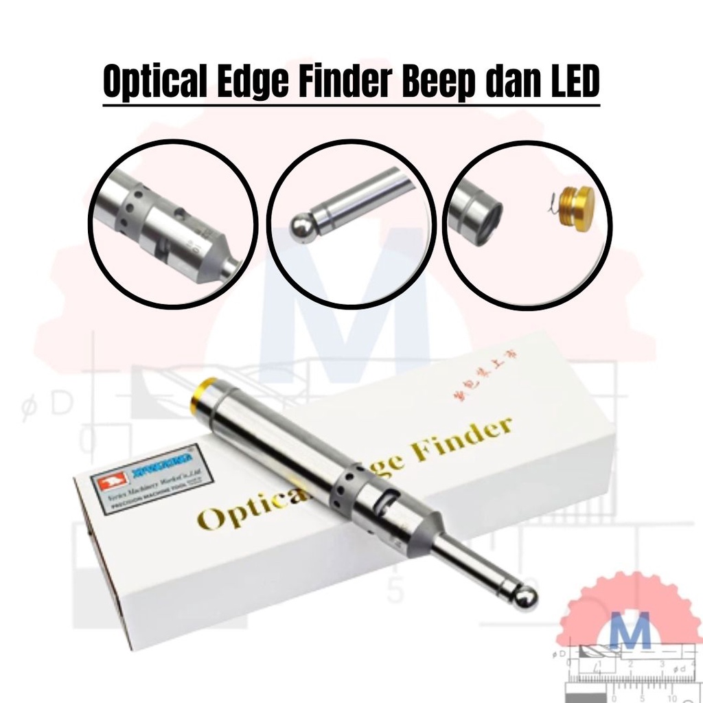 Jual MCH Edge Finder nyala dan Bunyi Optical Centro Fix dengan sensor ...
