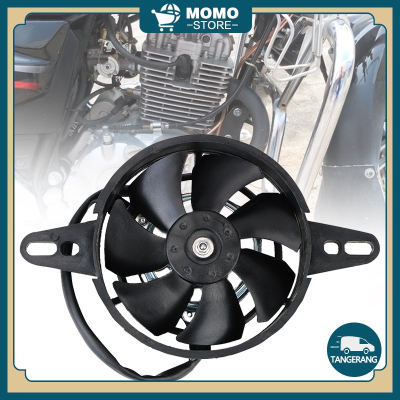 Jual Motorcycle Radiator Fan Kipas Radiator DC 12V for 150cc 200cc ...