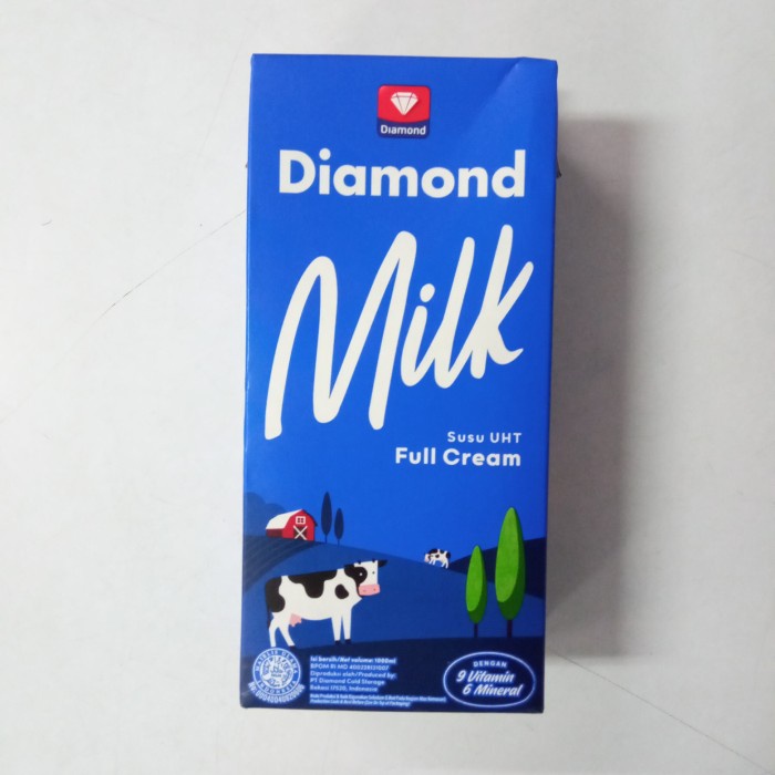 Jual DIAMOND UHT 1 LITER FRESH MILK | Shopee Indonesia