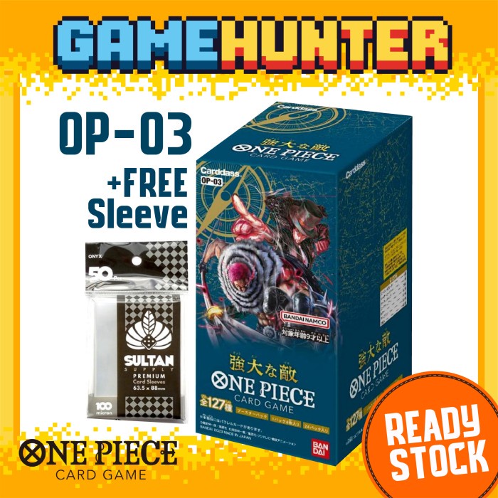 Jual One Piece Card Game Booster - Mighty Enemies OP-03/OP03 - Box ...