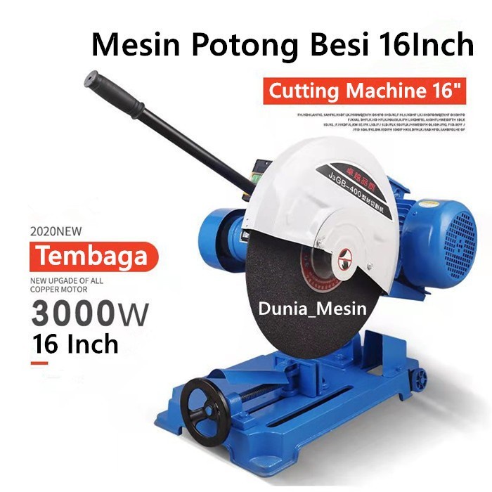 Jual Cutting Wheel Machine 16" Mesin Potong Besi Cut Off 16 Inch 3KW ...