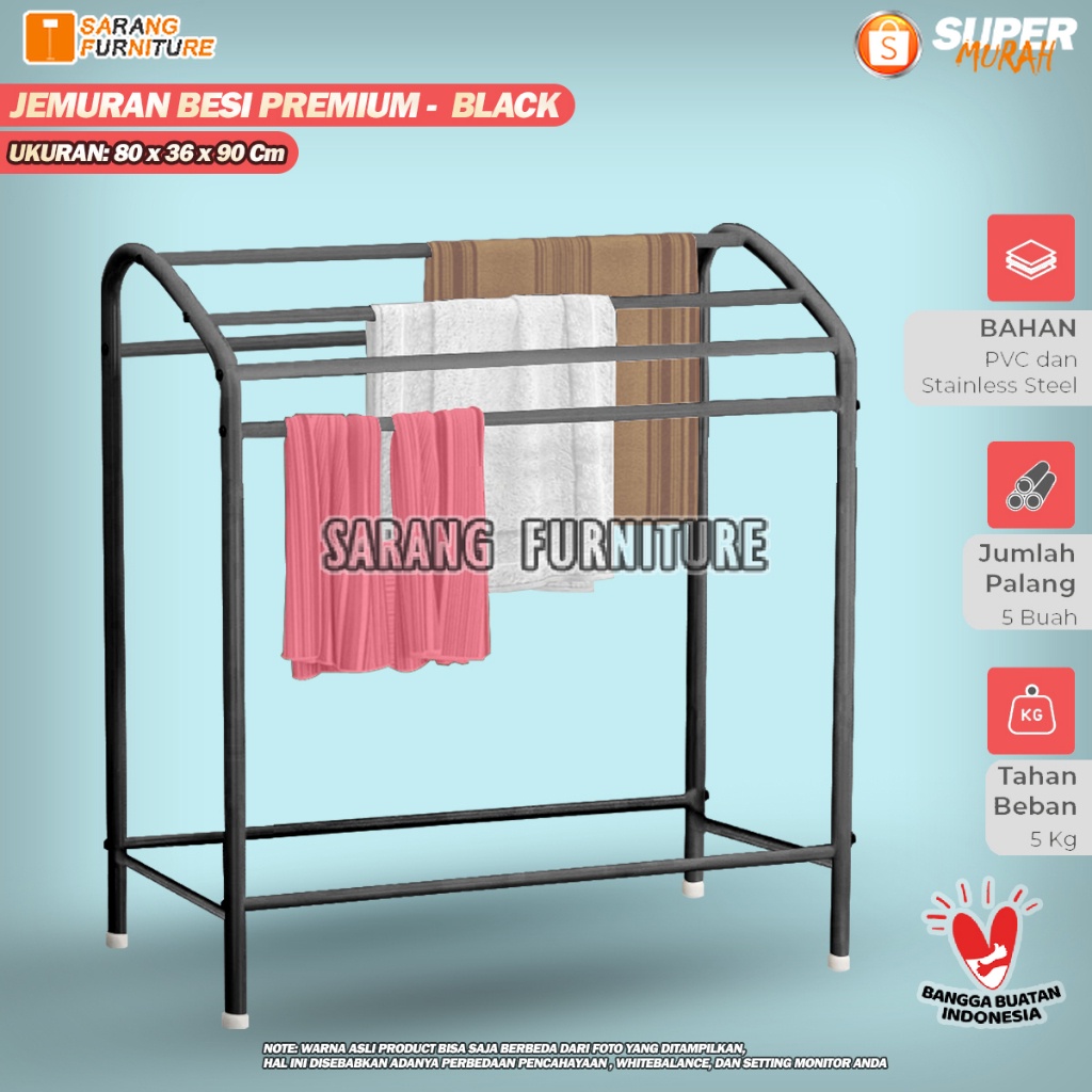 Jual JEMURAN HANDUK BESI RAK/JEMURAN HANDUK DAN PAKAIAN JEMURAN ...