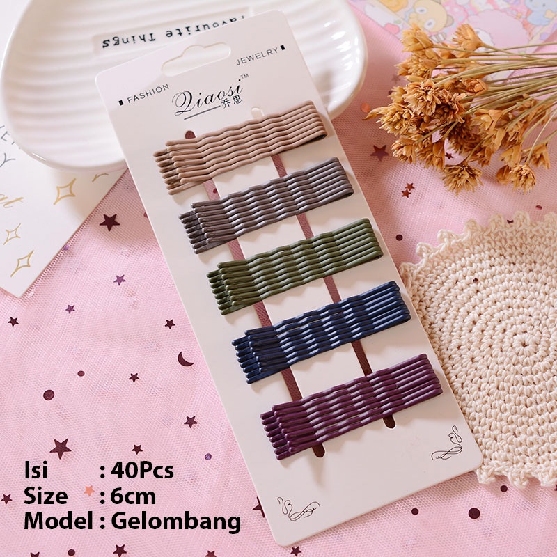 Jual ED - 36 / 60PCS - JEPIT LIDI KOREA / JEPITAN RAMBUT LIDI / PIN ...