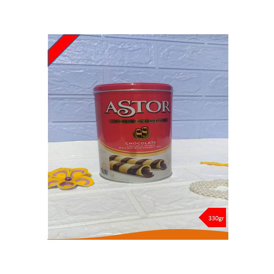 Jual ASTOR WAFER STICK 330gr / Astor Kaleng | Shopee Indonesia
