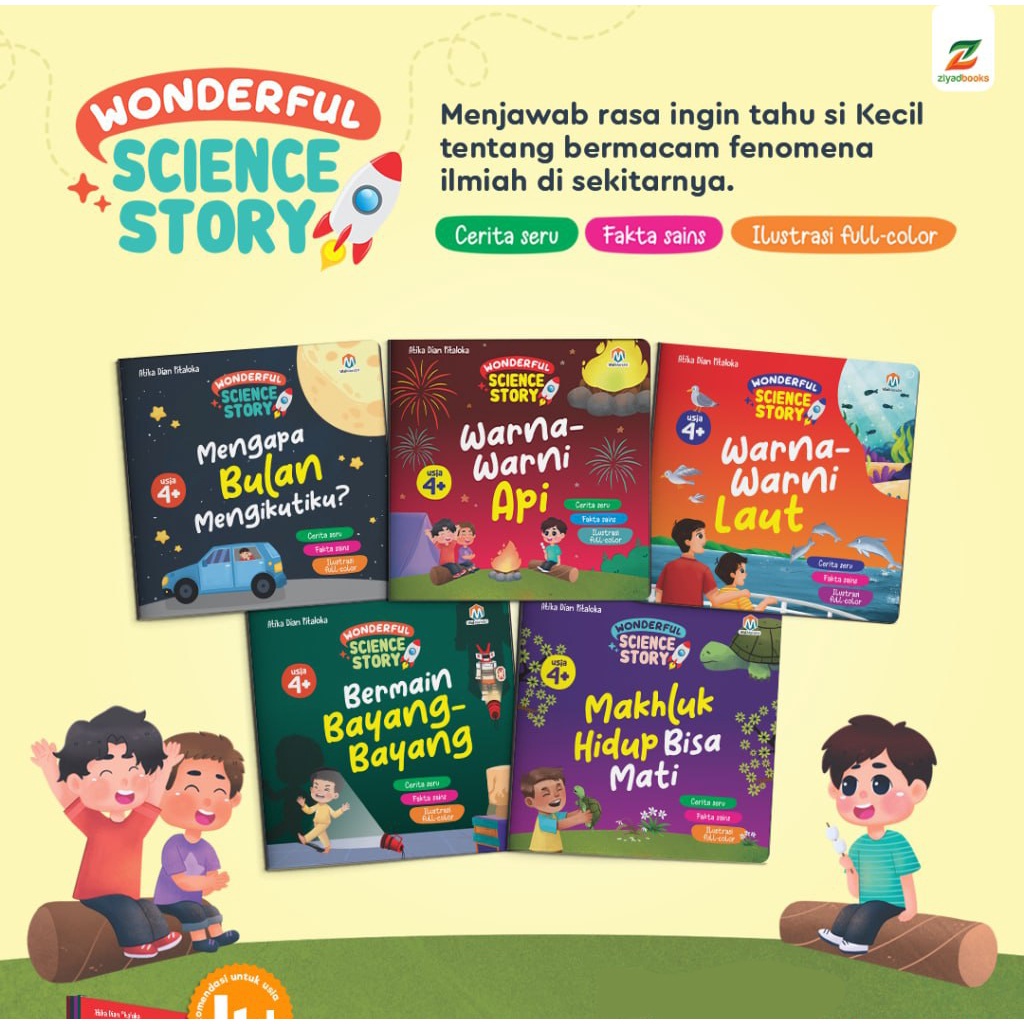 Jual Seri Wonderful Science Story : Belajar Sains Melalui Cerita (5 ...
