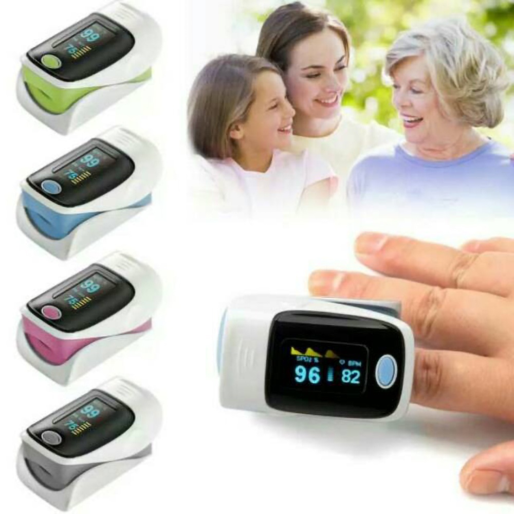 Jual ALKES - Fingertip Pulse Oximeter OLED Display Blood Oxygen ...