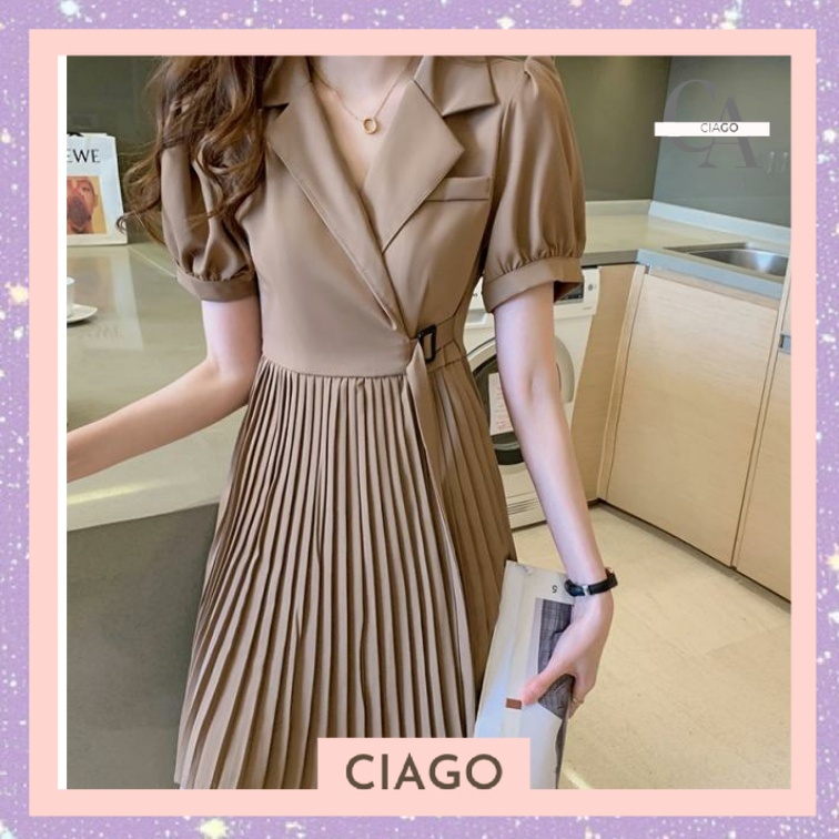 Jual Ciago Fashion dress pesta kondangan formal korean style bkk2939 ...