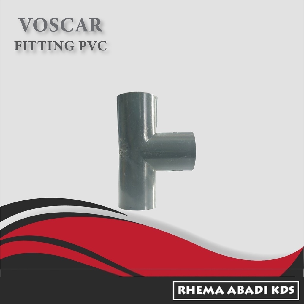 Jual Fitting Sambungan Pralon Pipa Pvc - Tee / T - 3/4" inch MASPION ...