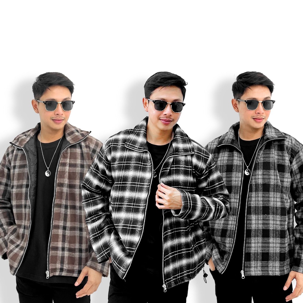 Jual JACKET FLANNEL / JACKET FLANNEL PRIA / JACKET FLANNEL LENGAN ...