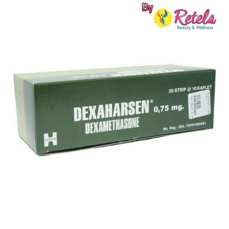 Jual DEXAHARSEN 0.75MG 1 STRIP 10 TABLET | Shopee Indonesia