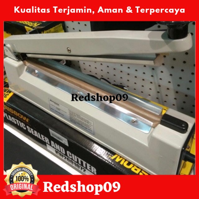 Jual Krisbow Food Sealer Dan Cutter Plastik 300 Mm | Shopee Indonesia