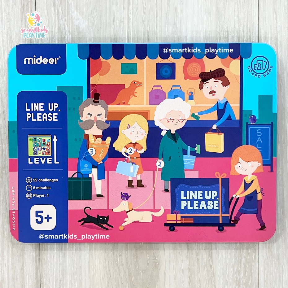 Jual Mideer Line Up, Please Board Game Mainan Edukasi Anak | Shopee ...