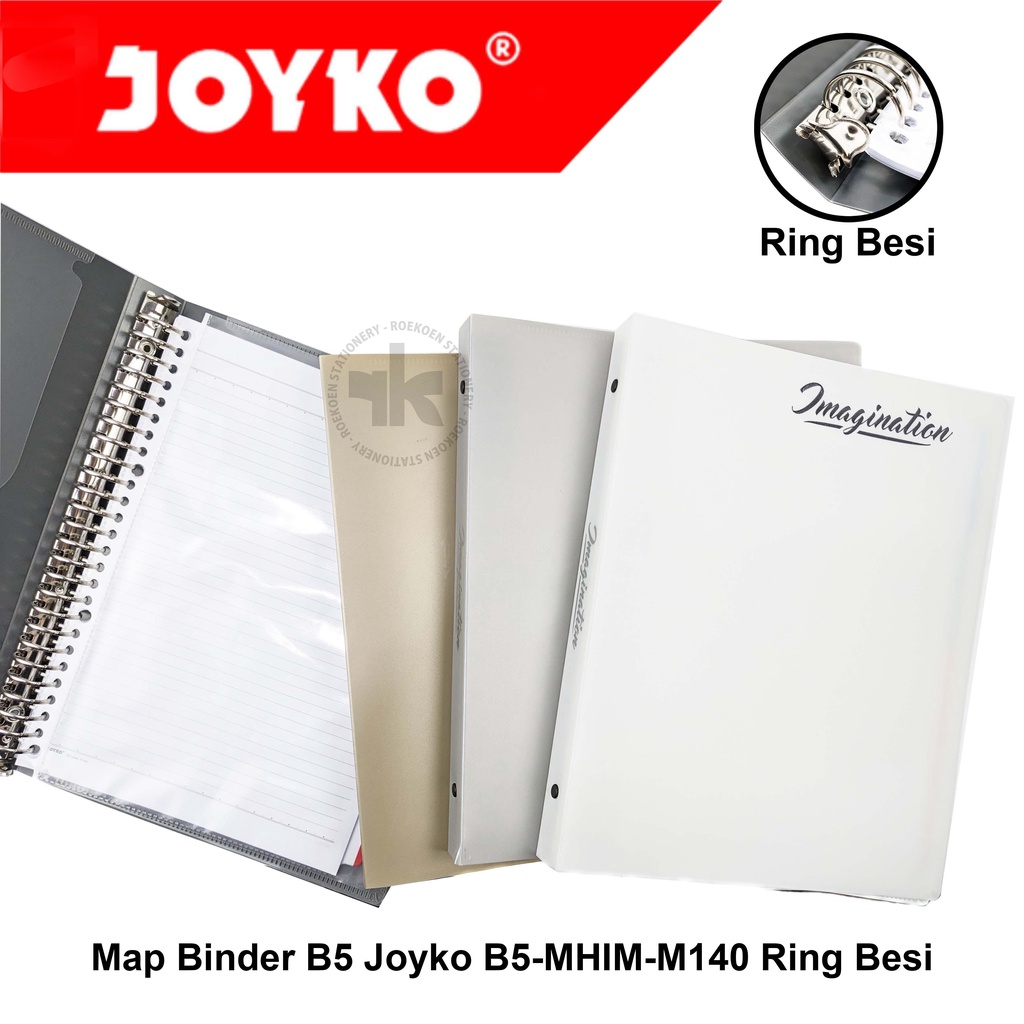 Jual Joyko Map Binder B5 Polos Netral B5-MHIM-M140 Ring Besi ...