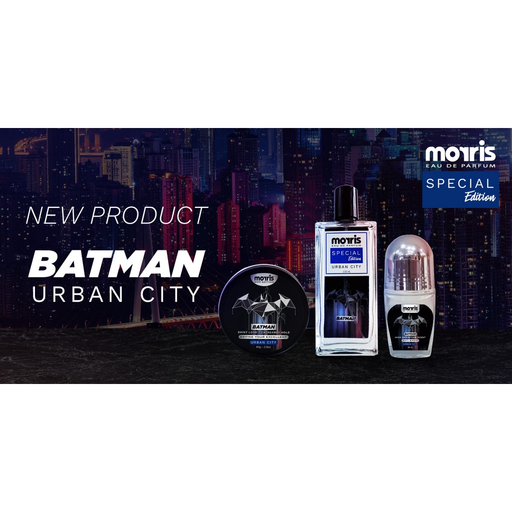 Jual Morris Parfum Urban City Batman Special Edition | Shopee Indonesia