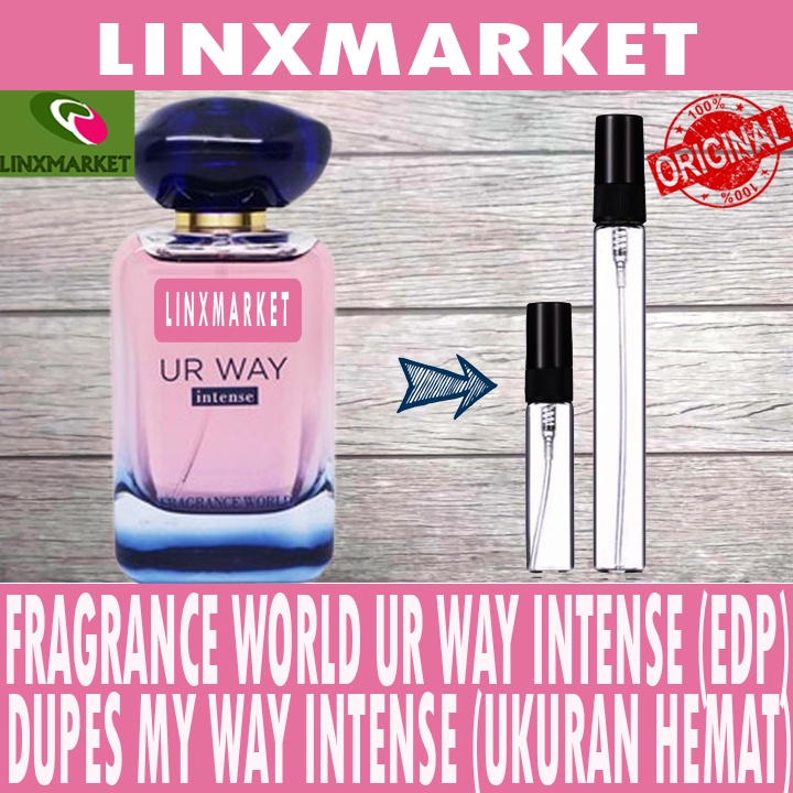 Jual FRAGRANCE WORLD UR WAY INTENSE DUPE M* WAY INTENSE WOMEN (EDP ...