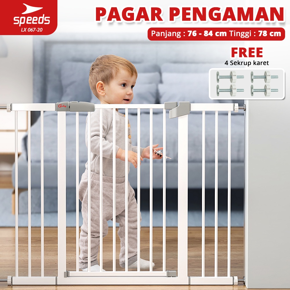 Jual SPEEDS Baby Safety Gate Pagar Pintu Bayi Pagar Pengaman Bayi ...