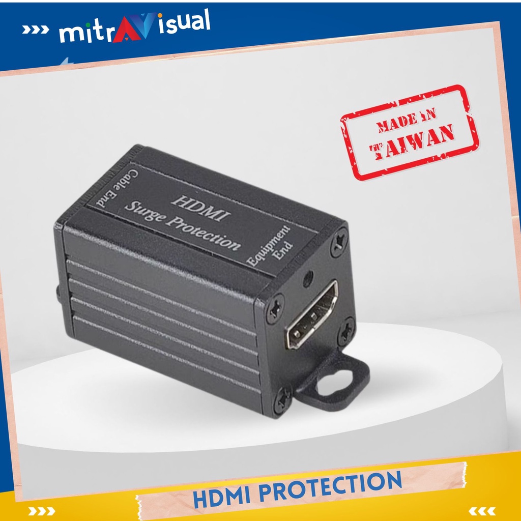 Jual HDMI Protector Pelindung Arus Balik Grounding HDMI SP008 Model Kompak Dengan 2 Konektor ...