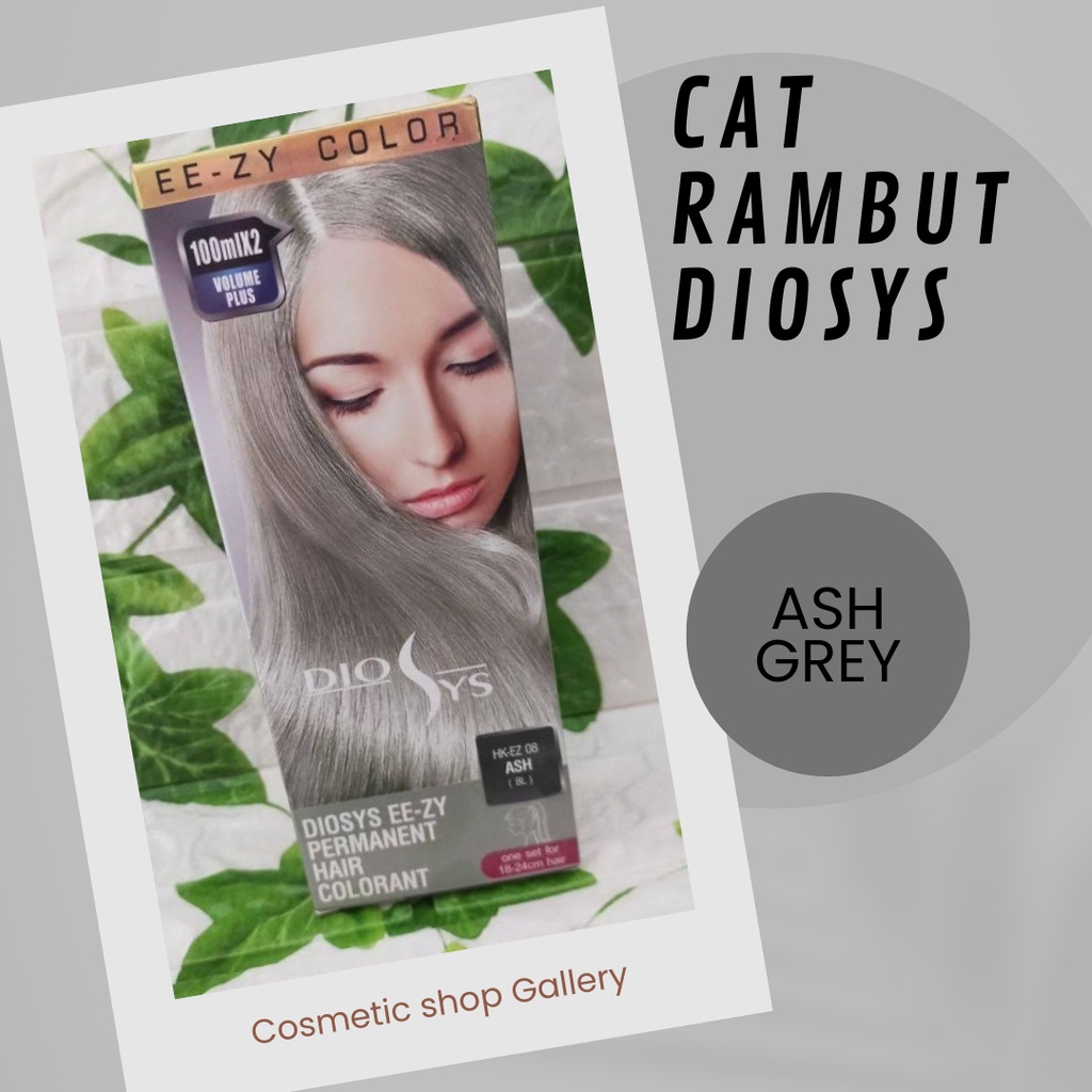 Jual CAT RAMBUT DIOSYS HAIR COLOR HK-EZ 08 ASH 100 ML CAT RAMBUT ARNA ...