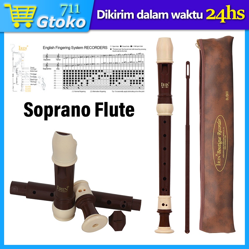 Jual Suling Seruling Recorder Flute Soprano Recorder Alat Musik Tiup ...