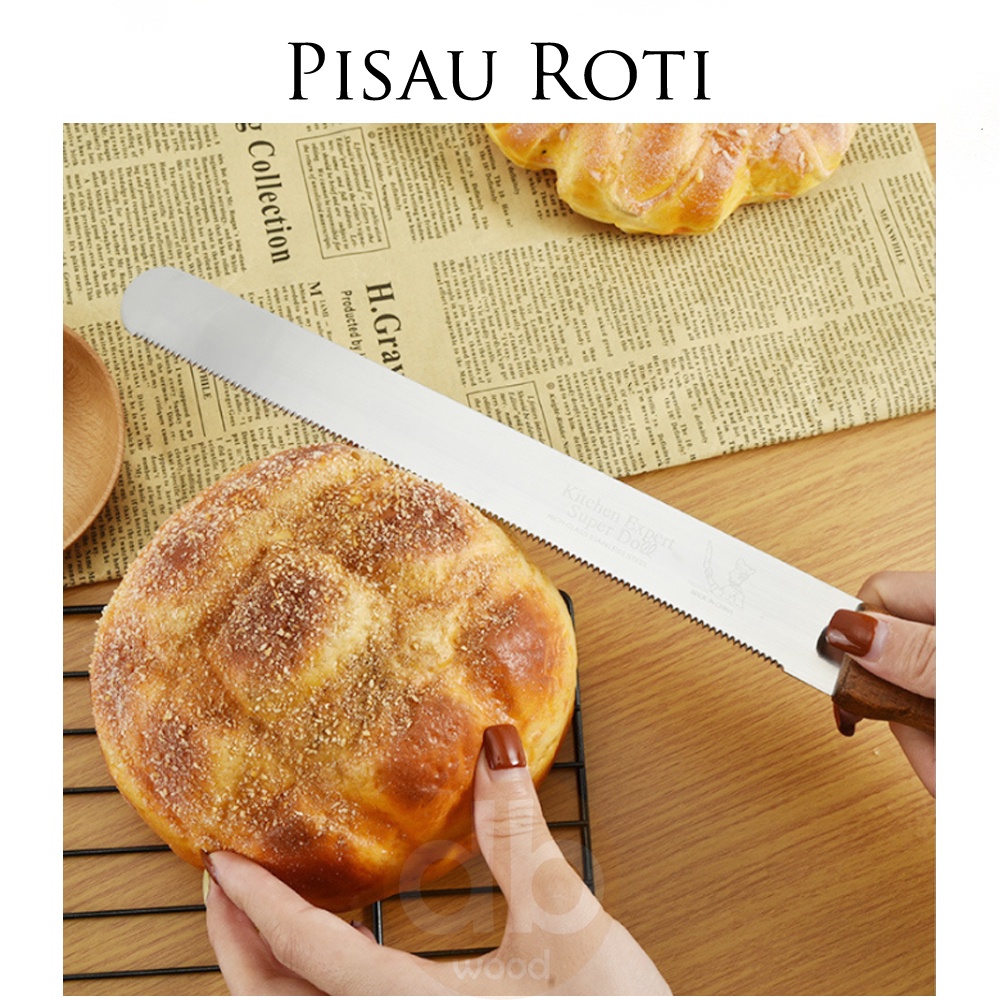 Jual Pisau Roti Stainless Gerigi |Pisau Kue Panjang Multifungsi ...