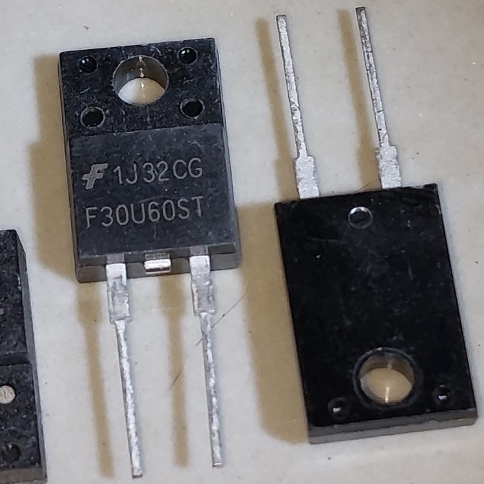 Jual F30U60ST 30U60 Dioda Ultra Diode F30UA60S F30U60S 30A 600V To-220f | Shopee Indonesia