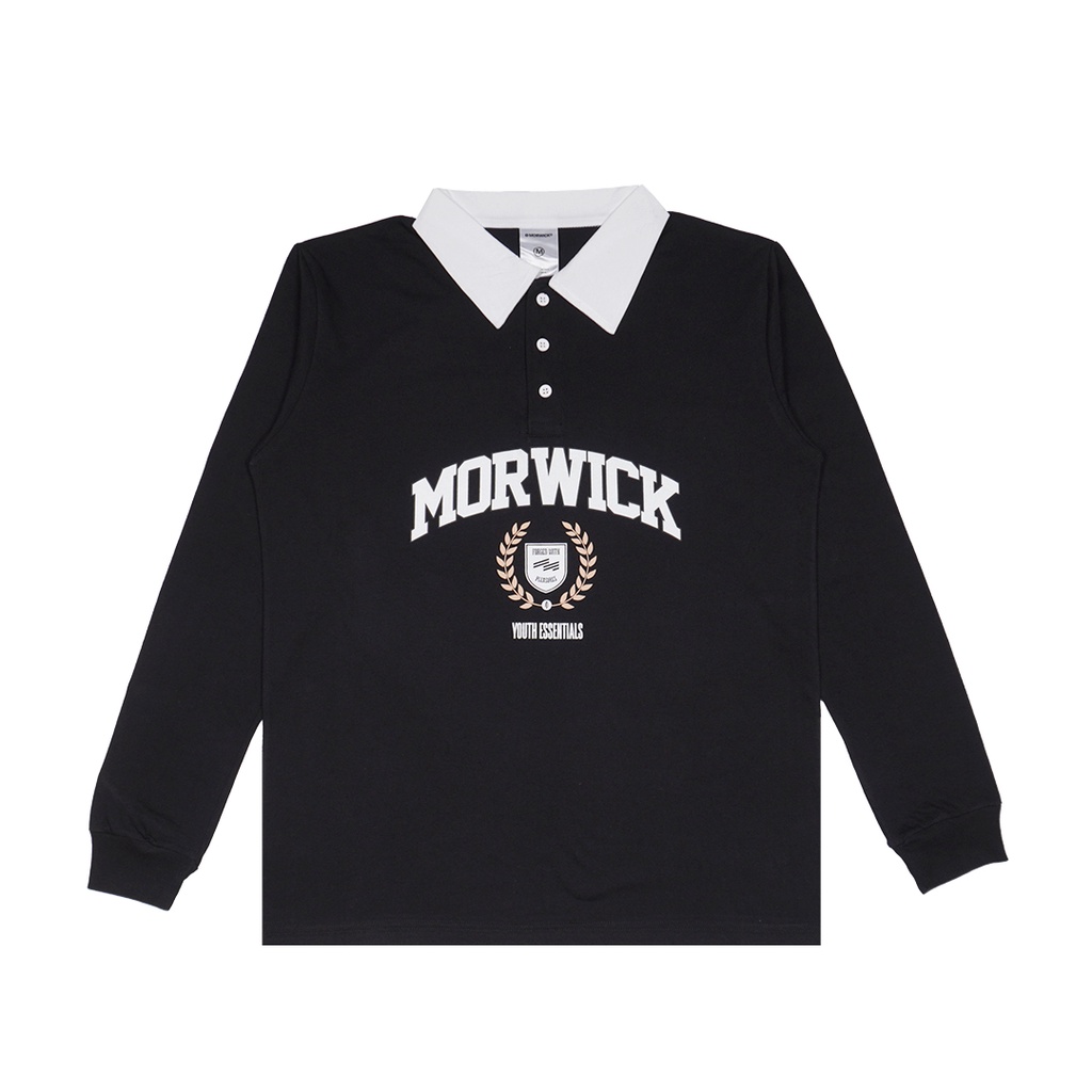 Jual MORWICK - Kaos Polo Shirt Long Sleeve Lengan Panjang Pria - Rugby ...