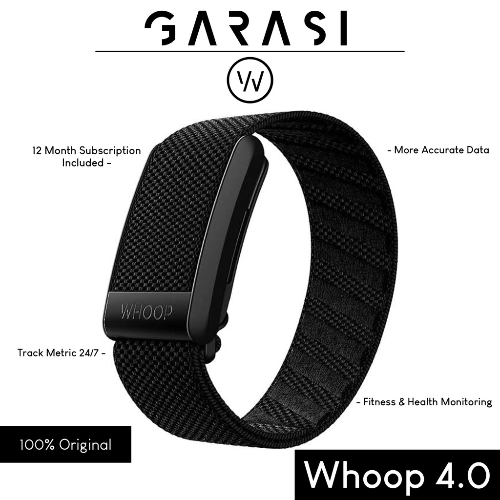 Jual WHOOP 4.0 Wearable Health, Fitness & Activity Tracker | Shopee ...