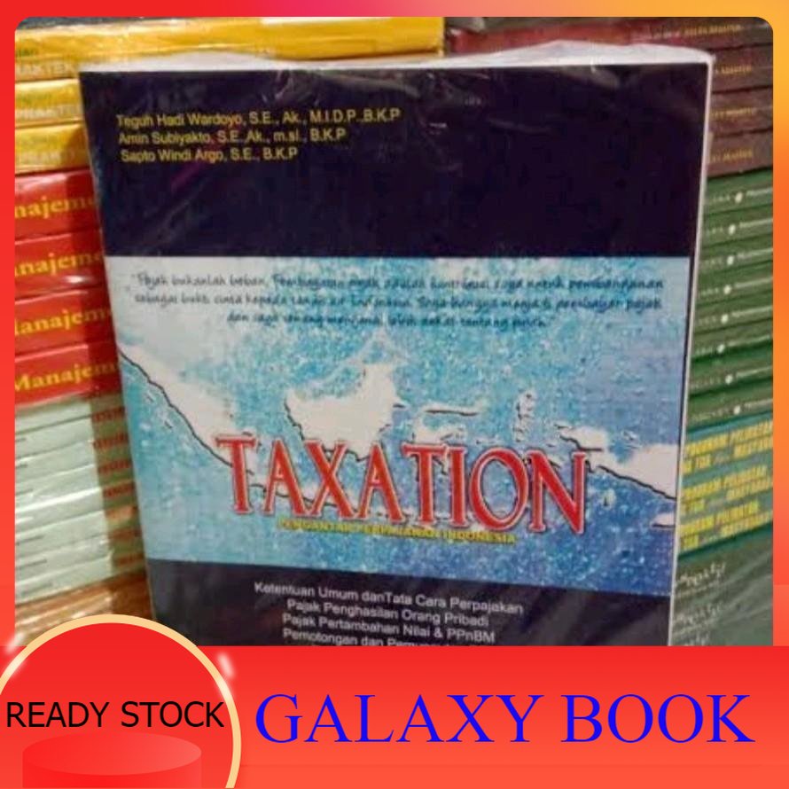 Jual Buku Taxation pengantar perpajakan indonesia by Teguh Hadi Wardoyo | Shopee Indonesia