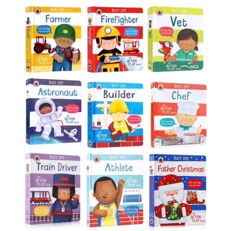 Jual Busy Day Series: An Action Play Book | Shopee Indonesia