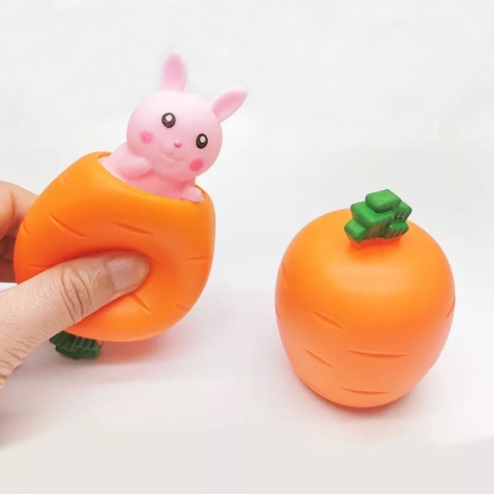 Jual Squishy Rabbit Splat Toy Fidget Tupai Squeeze ADHD Mainan Anak Pop ...