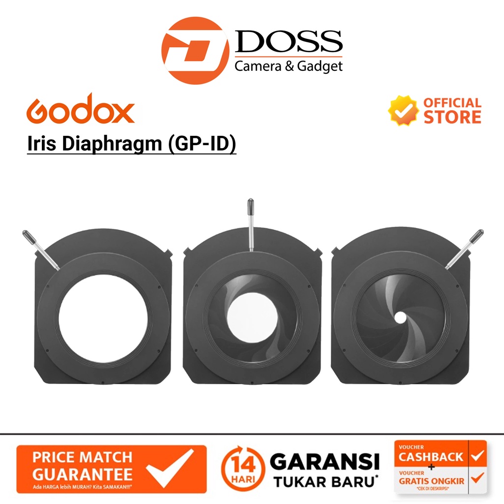 Jual Godox Iris GP-ID Diaphragm for G-Mount System | Shopee Indonesia