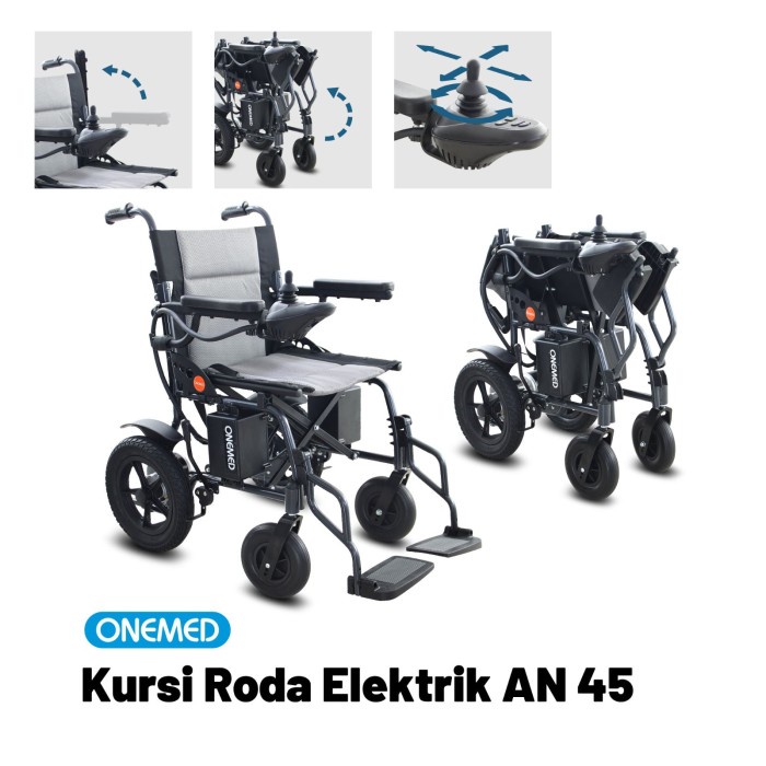 Jual Kursi Roda Elektrik AN 45 Onemed | Shopee Indonesia