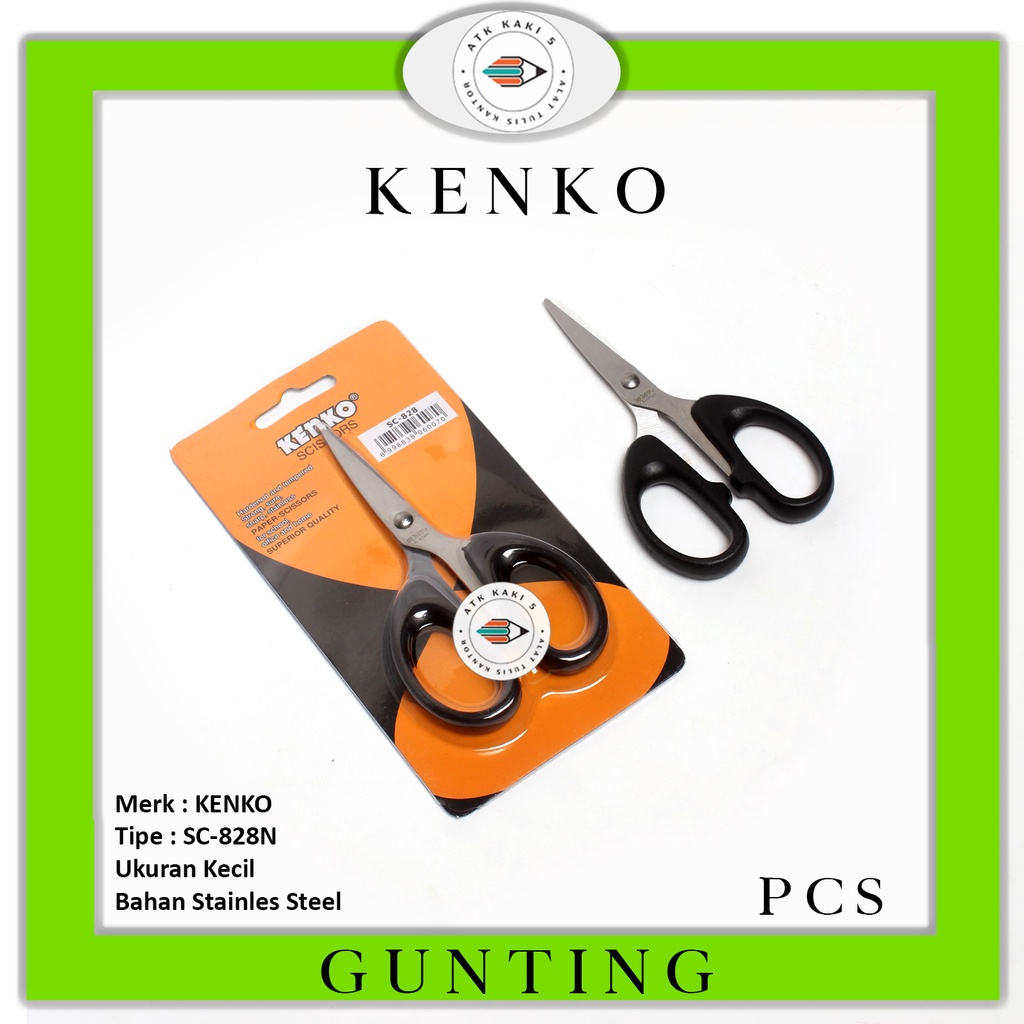 Jual KENKO - Gunting Kecil S 828 Scissors - Pcs | Shopee Indonesia