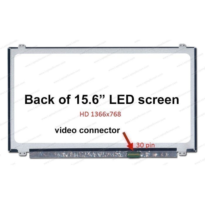Jual LCD LED Asus X555BA X555BP X555DA X555DG 15.6 inch 30pin New ...