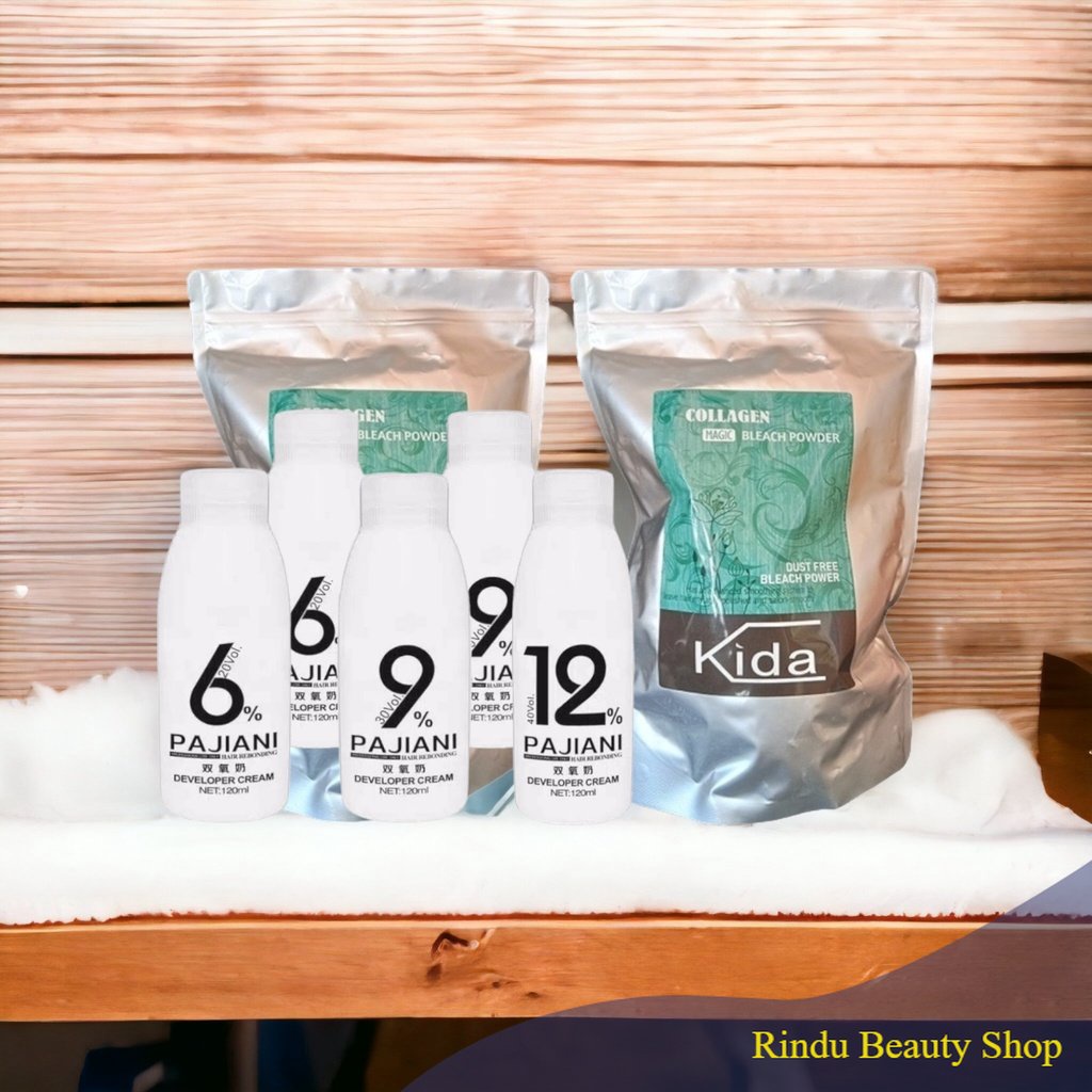 Jual KIDA BLEACHING PUTIH + Pajiani Bleaching Rambut GRADE PREMIUM ...