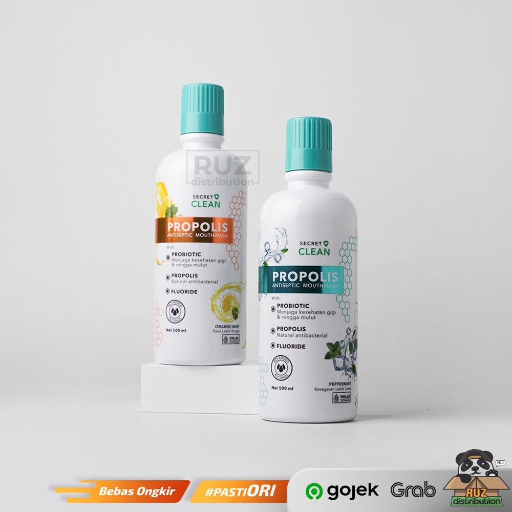 Jual Secret Clean Propolis Antiseptic Mouthwash | Shopee Indonesia