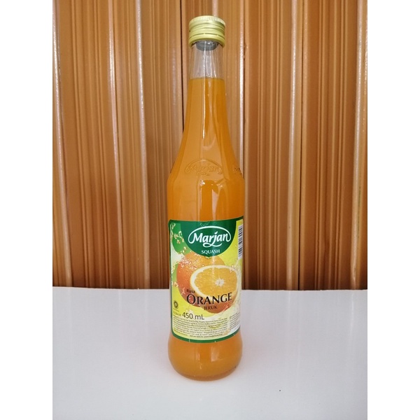 Jual MARJAN - SQUASH - Rasa Orange Jeruk 450 ml | Shopee Indonesia