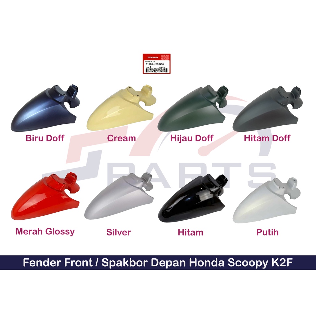 Jual Spakbor Depan Scoopy 2021 2022 Fender Front Scoopy K2F Original ...