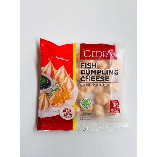 Jual Cedea Fish Dumpling Cheese 500gr 250gr 25 pcs Keju Baso Bakso Ikan ...