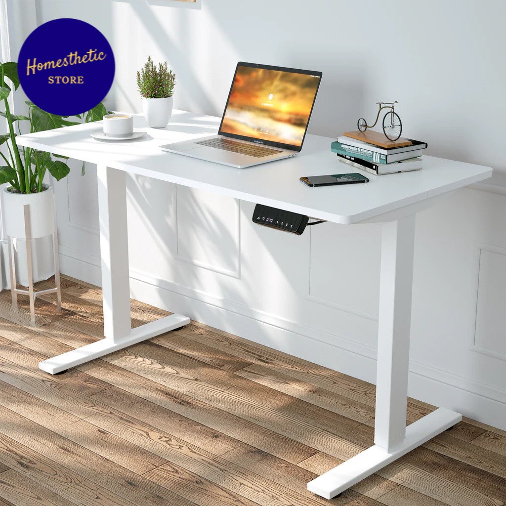 Jual Meja Kerja Kantor Meja Komputer Laptop Meja Belajar Smart Electric ...