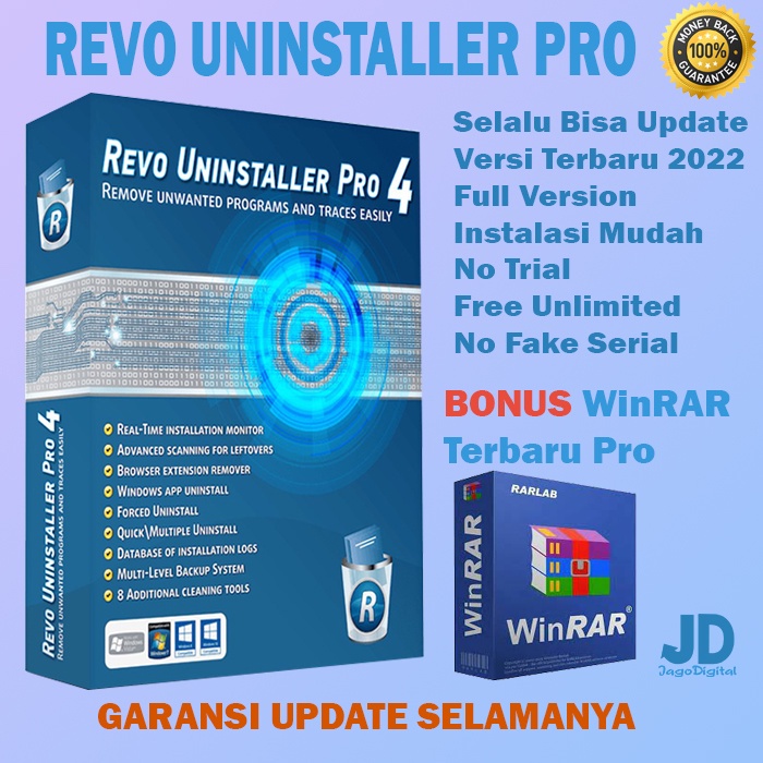 Jual Revo Uninstaller Pro Full Version Lifetime Bergaransi | Shopee ...