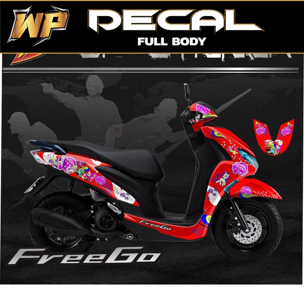 Jual Decal Sticker YAMAHA FREEGO full body - Dekal Stiker Motor FREEGO ...