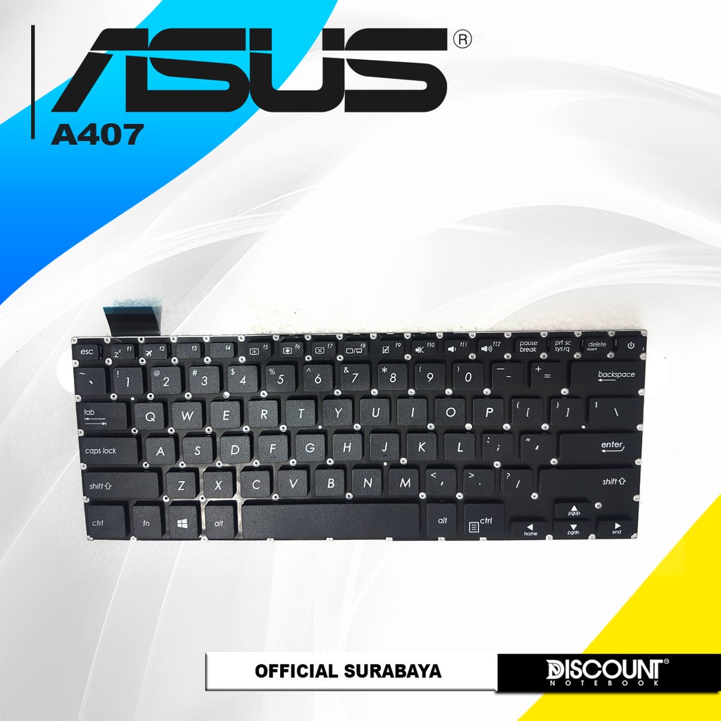 Jual Keyboard Laptop Asus A407 A407M A407U A407MA A407UB (Integrated ...