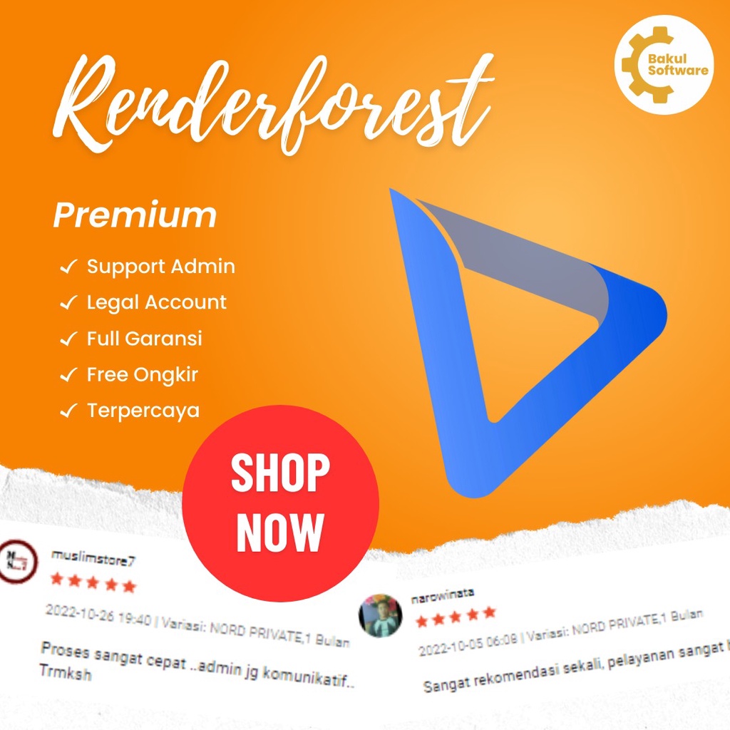 Jual Paket Renderforest Full Bebas Watermark Bergaransi Resmi | Shopee ...