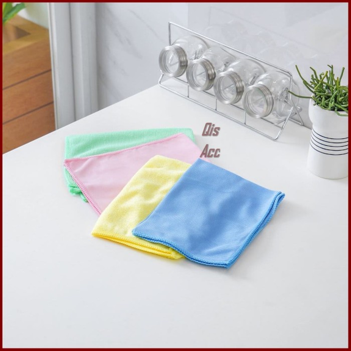 Jual PROCLEAN Microfiber Kain Lap Kaca Furniture Multi Purpose 21x15 Cm ...