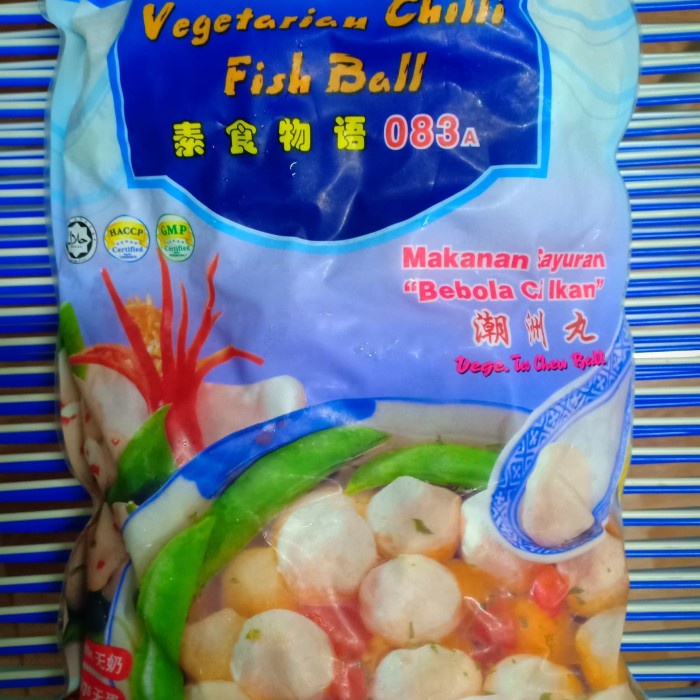 Jual bakso tio ciu / vegetarian fish ball / baso ikan su xian zi ...