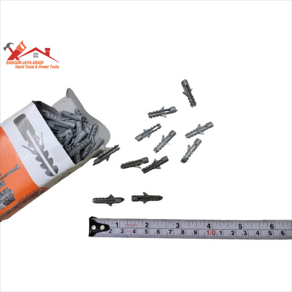 Jual Fisher Per Kotak S5 Skrup Viser Piser Fiser Nylon S-5 M5 M-5 Bagus BMS | Shopee Indonesia