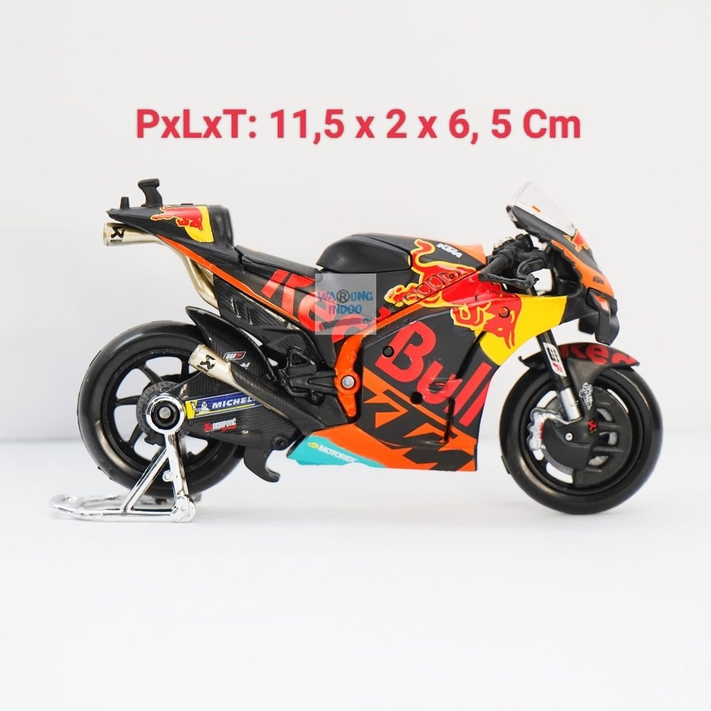 Jual Maisto Die Cast KTM RC16 2021 Miguel Oliveira 88 MotoGP Redbull ...