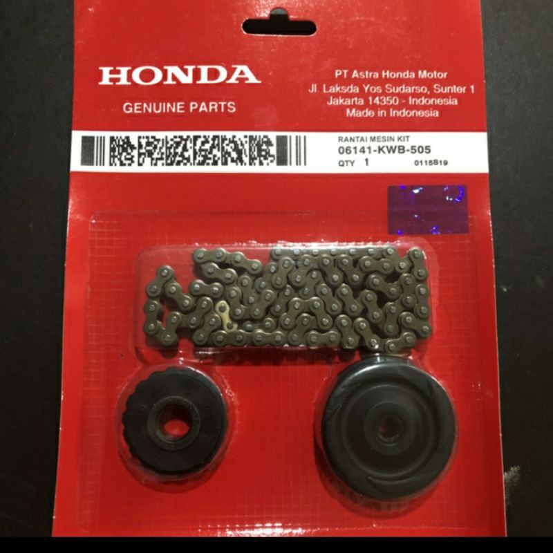 Jual Rantai Keteng Kamprat Set AHM Honda Revo 110 Blade 90L 90 mata KWB | Shopee Indonesia